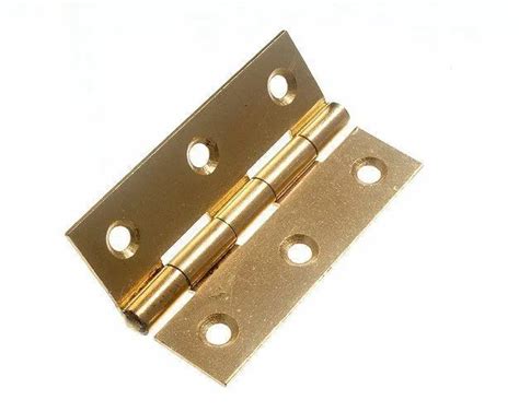 NEUF CHARNIÈRE MÉGOT Porte Boite Eb Acier Plaqué Laiton 63MM 6 3cm