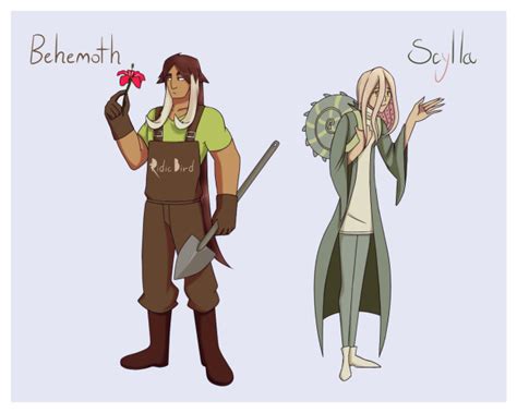 Human Gijinka Godzilla Part 2 Behemoth Scylla 2014 Muto S