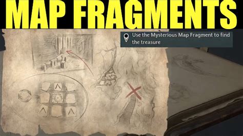 Hogwarts Legacy Mysterious Map Fragment Treasure Location Guide