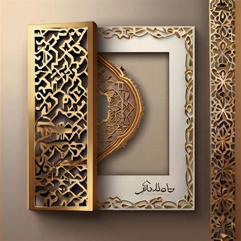 Premium Photo View Of Islamic Background With Ramadan Karim And Eid