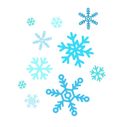Add A Touch Of Winter Wonder With Blue Snowflake Cliparts