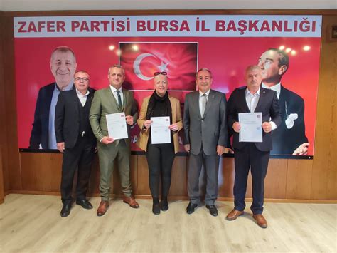 Zafer Partisi Bursa da 3 ilçe başkanı atadı Norm Haber