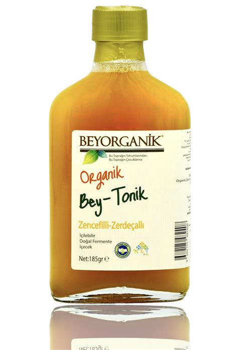 Organik BEY TONİK Zerdeçallı Zencefilli 185gr