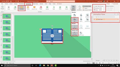 Realistic Flipbook Animation In PowerPoint Tutorial