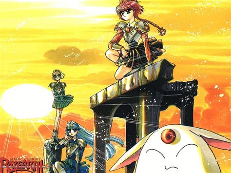 Magic Knight Rayearth Umi Ryuuzaki Fuu Hououji Sun Anime Mokona Hikaru Shidou Hd