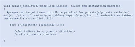 use openmp accelerator offload for heterogeneous architectures