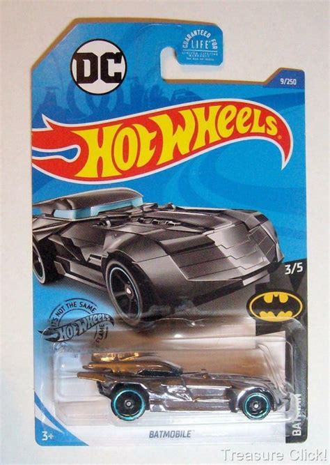 Hot Wheels DC Batman 2017 Batmobile 9 250 3 5 Chrome Blue