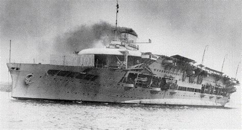 HMS Glorious Was The Second Of The Courageous Class Battlecruisers