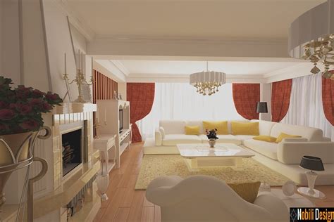 Amenajari Interioare Vile Bucuresti Amenajare Living Casa Stil Clasic