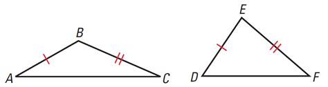 Inequalities In Two Triangles Worksheet