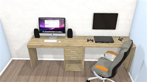 Quarto Gamer De Guilherme Planta D Mooble