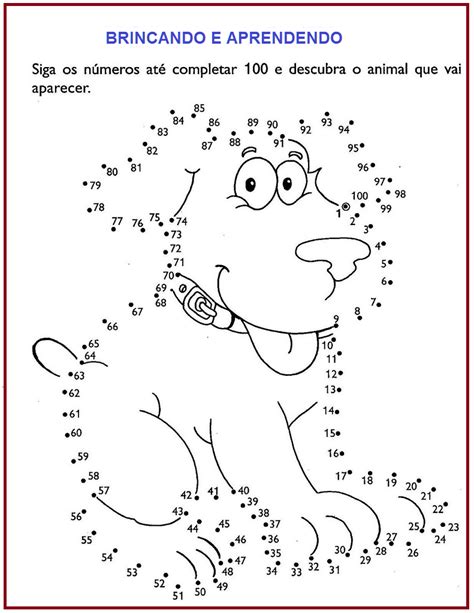 Trabalhando números de 0 a 100 Rérida Maria Math Coloring