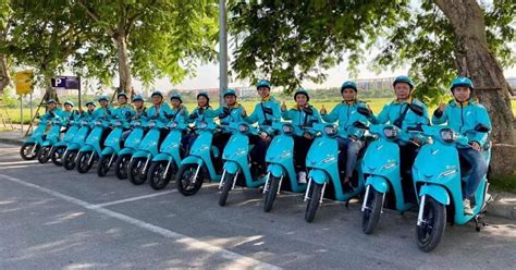 GSM ra mắt dịch vụ gọi xe máy điện Xanh SM Bike tại Hà Nội