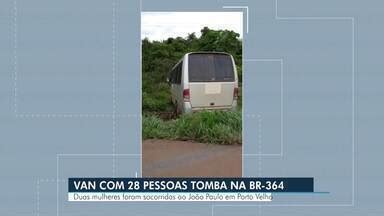 Assistir Jornal de Rondônia 2ª edição Ariquemes Van 28 pessoas