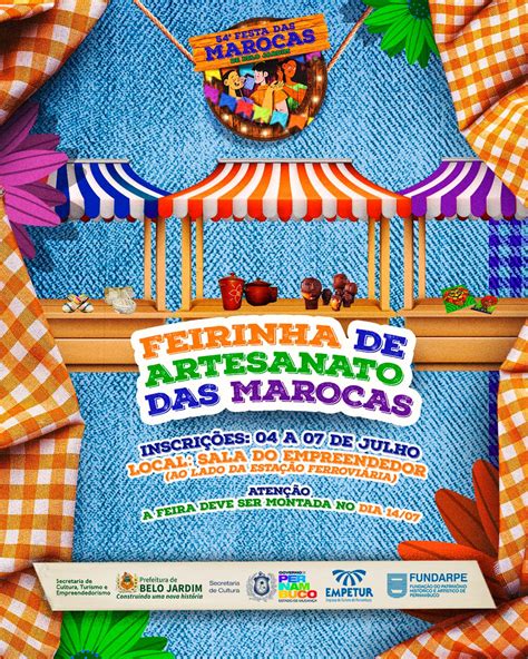 Prefeitura de Belo Jardim abre inscrições para feira de artesanato e