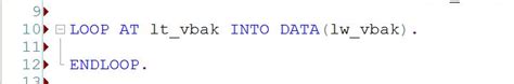 abap inline declaration