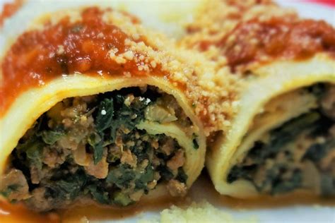 Fácil receta de canelones de carne y acelga Infoagro