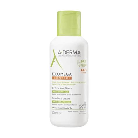 Aderma Exomega Control Crema Emolliente Anti Grattage 400ml Farmacie