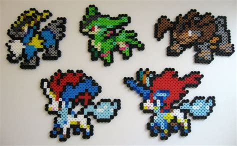 Pokemon Perler Bead Sprites Muskedeers By Plushlosophy On Deviantart