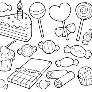 Dessin bonbon nos coloriages à imprimer de bonbons Tête à modeler