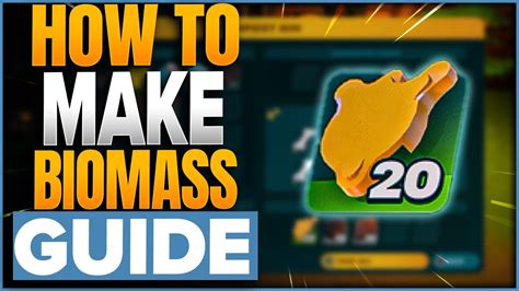 How To Get Biomass For Power Cells In LEGO Fortnite YouTube