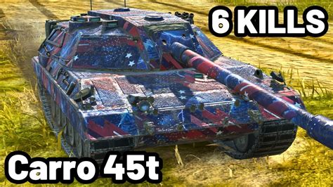 Carro T K Damage Kills Wot Blitz Pro Replays Youtube
