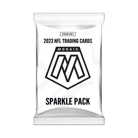2023 Panini Mosaic Football White Sparkle Pack Steel City Collectibles