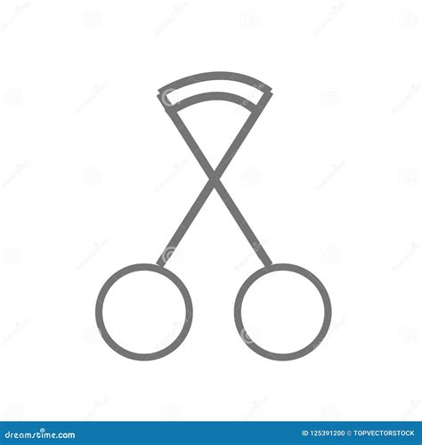 Vector Del Icono Del Maquillaje Aislado En El Fondo Blanco Muestra Del