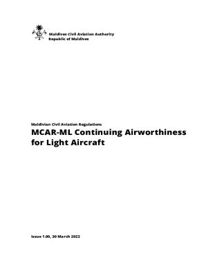 Fillable Online Caa Gov The Airworthiness CodeCivil Aviation Authority