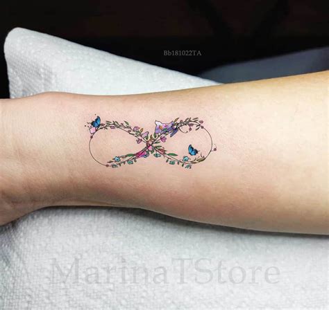 Infinity Cross Tattoos On Wrist