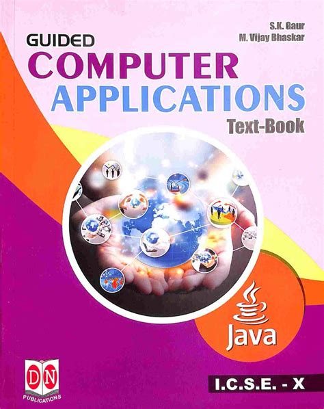 icse guided computer applications java text book class 10 by m vijay bhaskar s k gaur goodreads