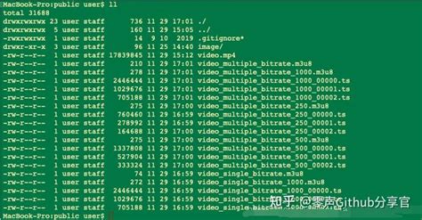 ffmpeg转码生成的m3u8格式详解 知乎