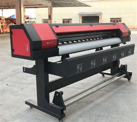 Xp600 Printhead 1 8m Eco Solvent Large Format Printer For Canvas Vinyl
