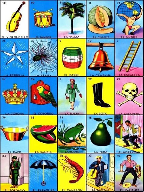 Loter A Mexicana Para Imprimir Loteria Imprimible Off