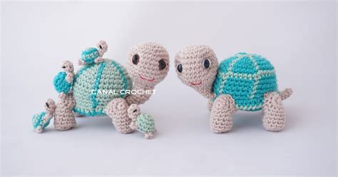 CANAL CROCHET Tortuga Amigurumi Tutorial