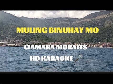 MULING BINUHAY MO CIARA MORALES KARAOKE YouTube