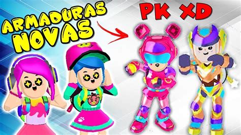 Compramos As Novas Armaduras Armadura De Urso E Drag O Pk Xd