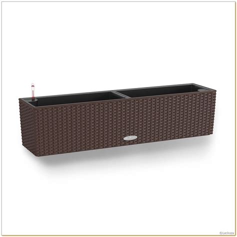 Lechuza doniczka Balconera Cottage 80 długość 79 cm mokka