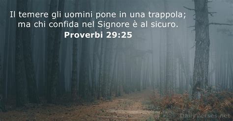 8 Aprile 2021 Versetto Della Bibbia Del Giorno Proverbi 29 25