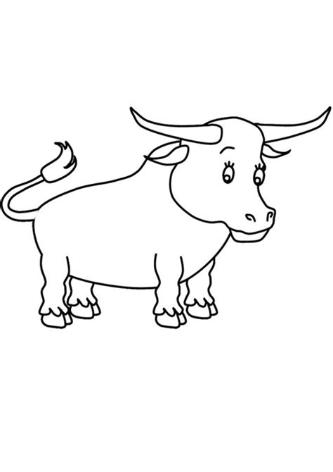 57 Desenhos De Touros Para Imprimir E Colorir Pintar
