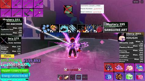 Blox Fruits DOUGH Awakening Lv MAX Cyborg V4T10