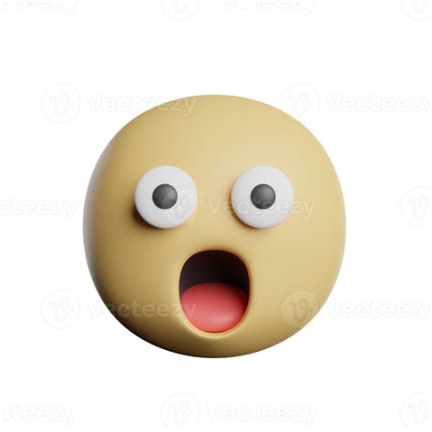 Emoticon Surprised Face 9665368 PNG