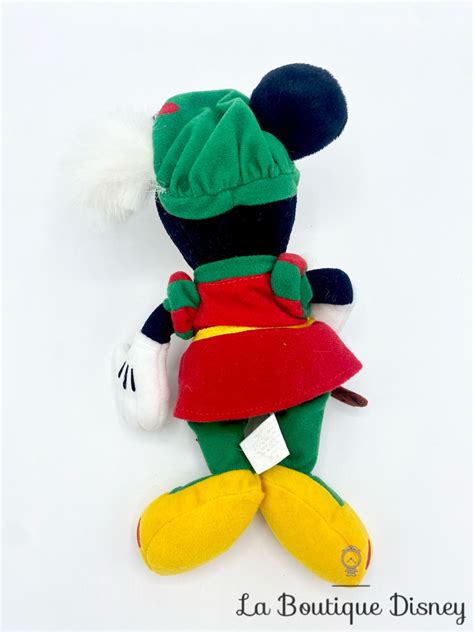 Peluche Mickey Mouse médiéval 5ème Anniversaire Disneyland Paris Disney