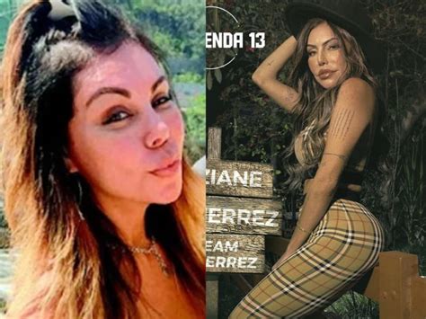 A Fazenda 13 O Antes E Depois Chocante De Liziane Gutierrez