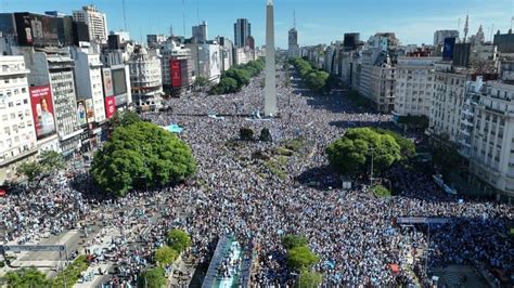 Argentina Campeón del Mundo las postales que dejaron los festejos en