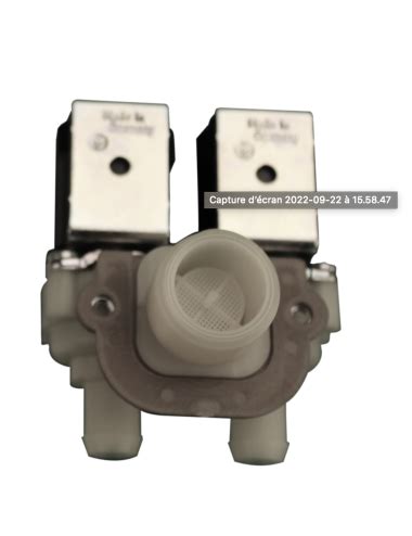 Electrovanne d arrivée d eau double coudée Müller 230V DN8 13