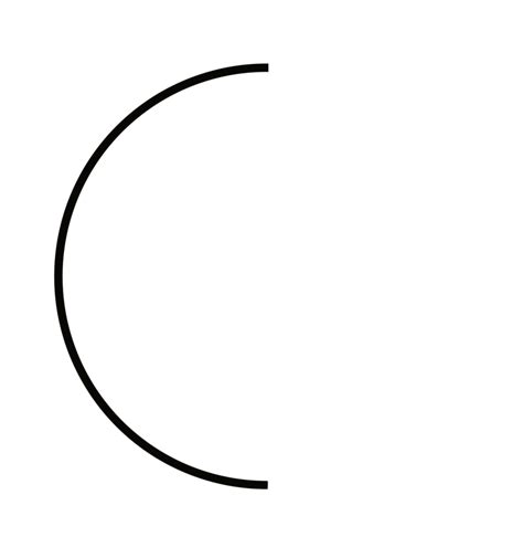 Line Semicircle Bracket Frame Curve Icon Logo 24247615 PNG