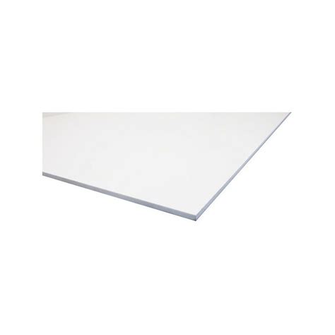 Plaque PVC expansé blanc Coloris Blanc Epaisseur 3 mm Largeur