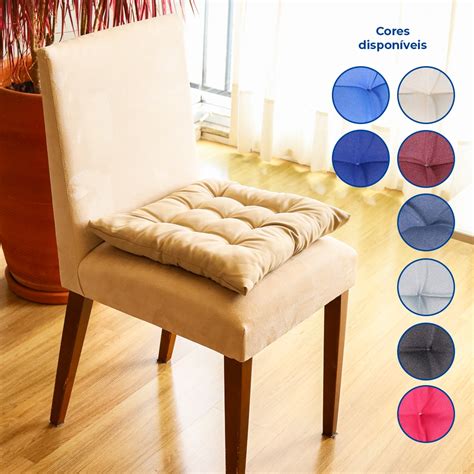 Kit 4 Assentos Almofadas Decorativa Futon Fitas Para Amarrar Para
