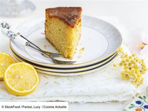 Gâteau au citron façon Cyril Lignac recette sur Cuisine Actuelle